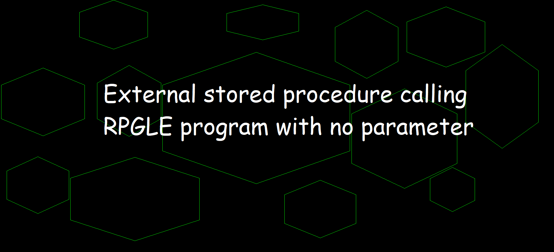External Stored Procedure Calling Rpgle Program With No Parameter As400 And Sql Tricks